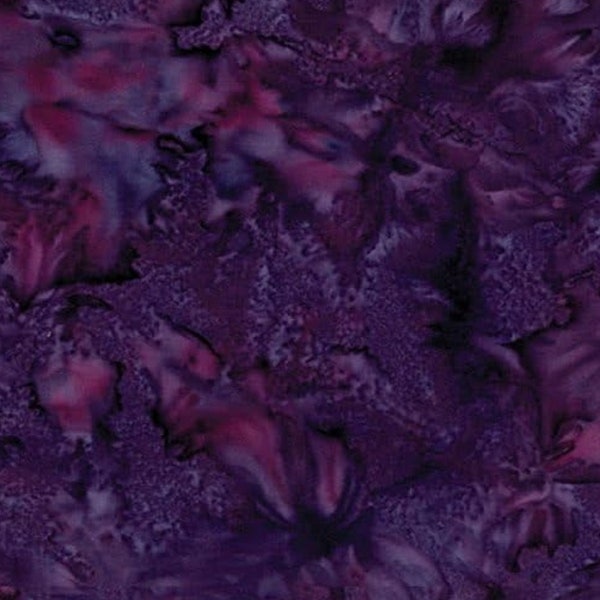 Purple Batik Fabric - Etsy