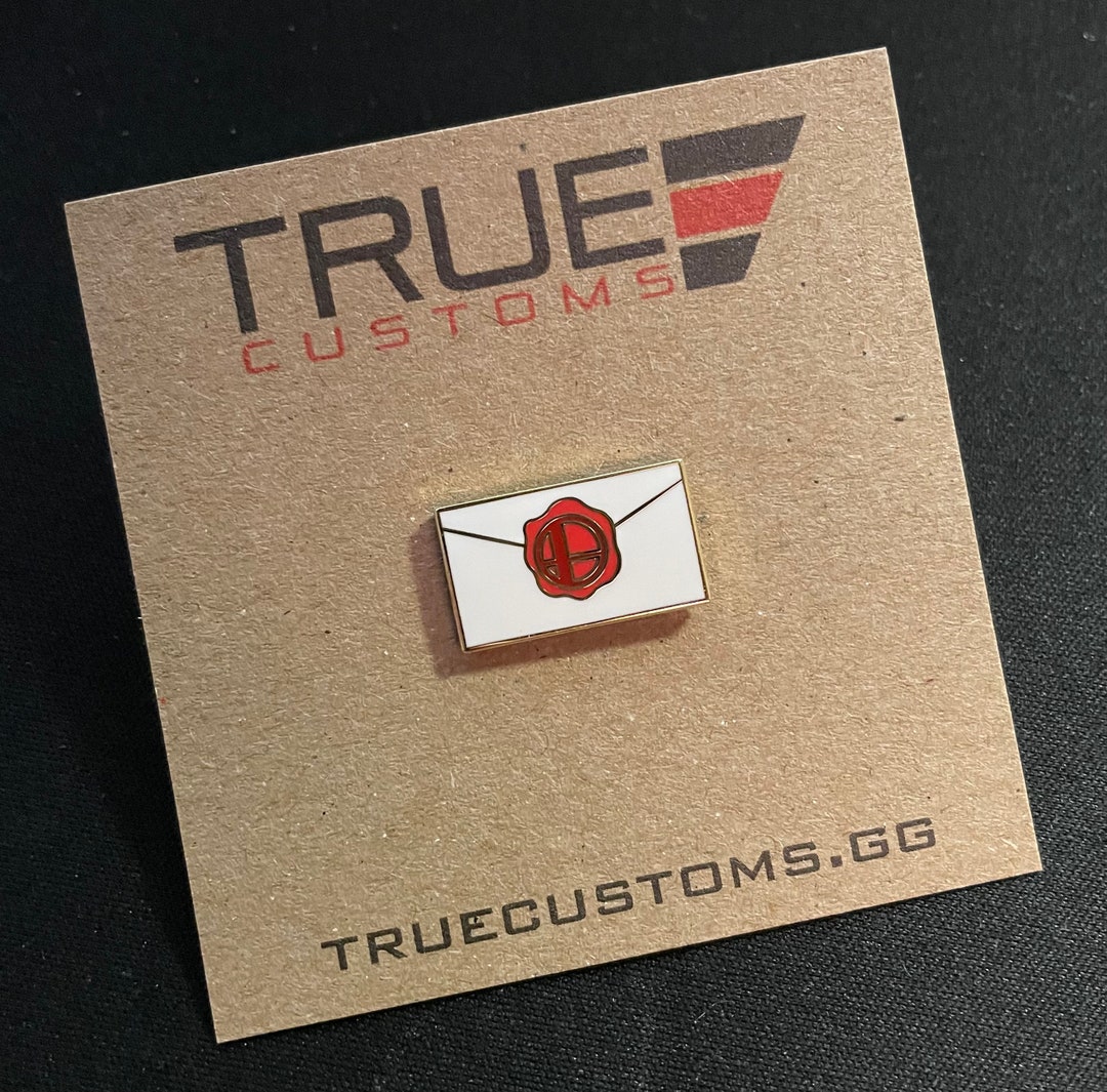 Smash Invitation Hard Enamel Pin Super Smash Brothers Ultimate SSBU Ult ...