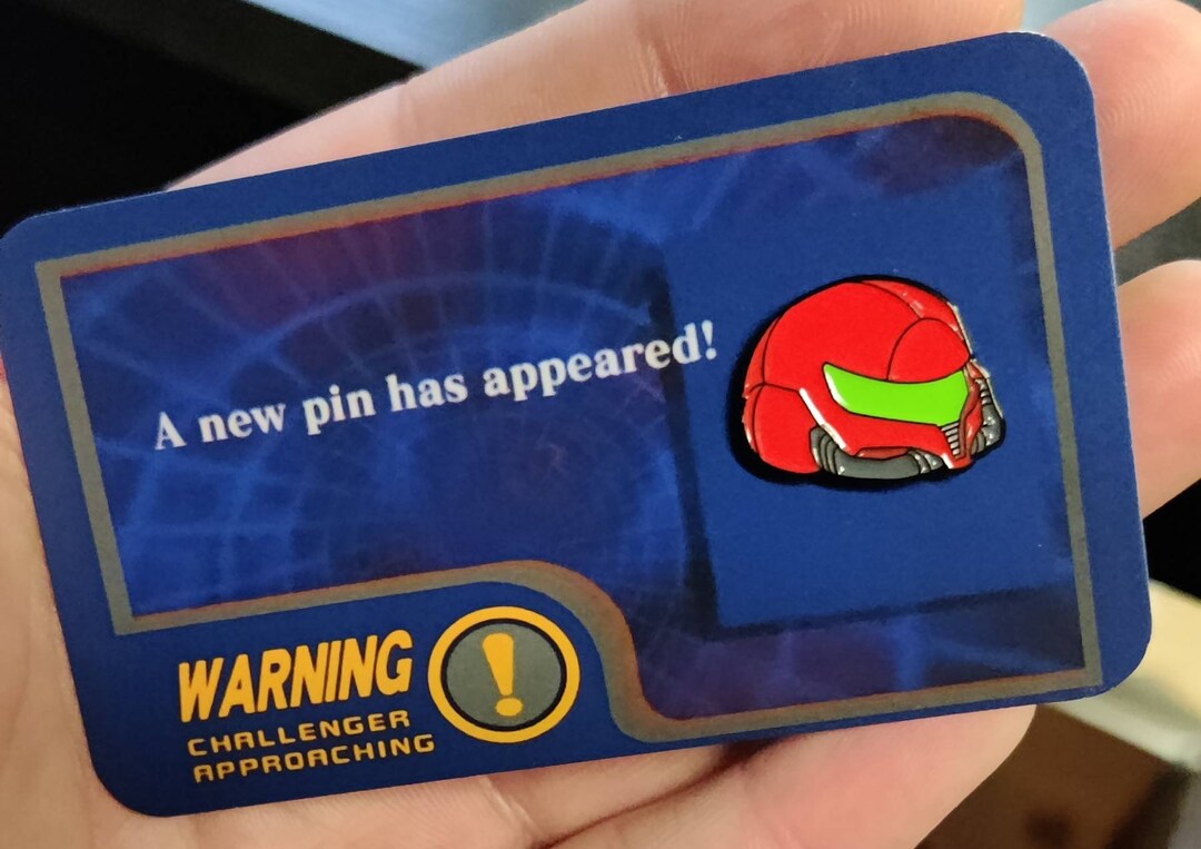 Samus Enamel Pin | Super Smash Brothers Melee | SSBM - Etsy