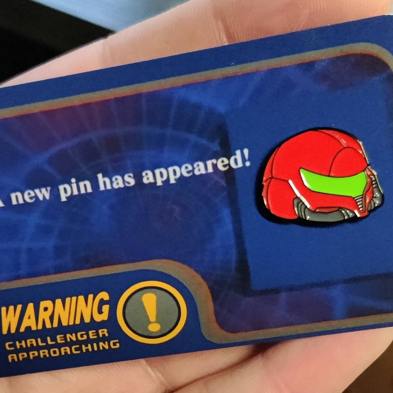 Metroid Enamel Pin - Etsy