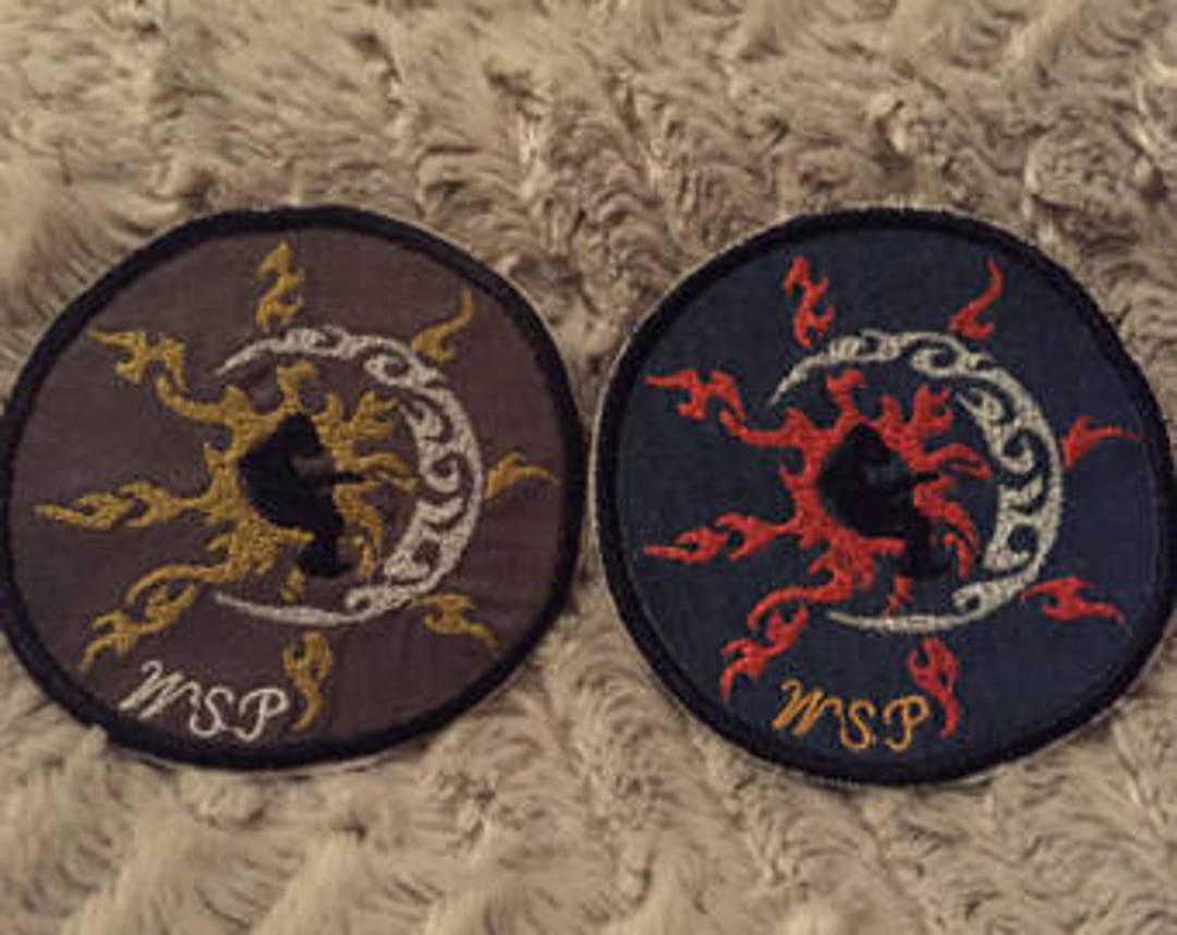 WSP 'dark and Light' Mikey Patches - Etsy