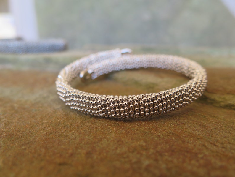 Italian Style Bangle Ball Chain Design - Etsy