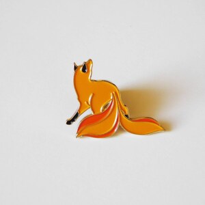 Stargazers Fox | Fox Pin | Soft Enamel Pin | Lapel Pin | Animal Pin ...