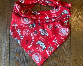 Ohio State Bandana | Etsy