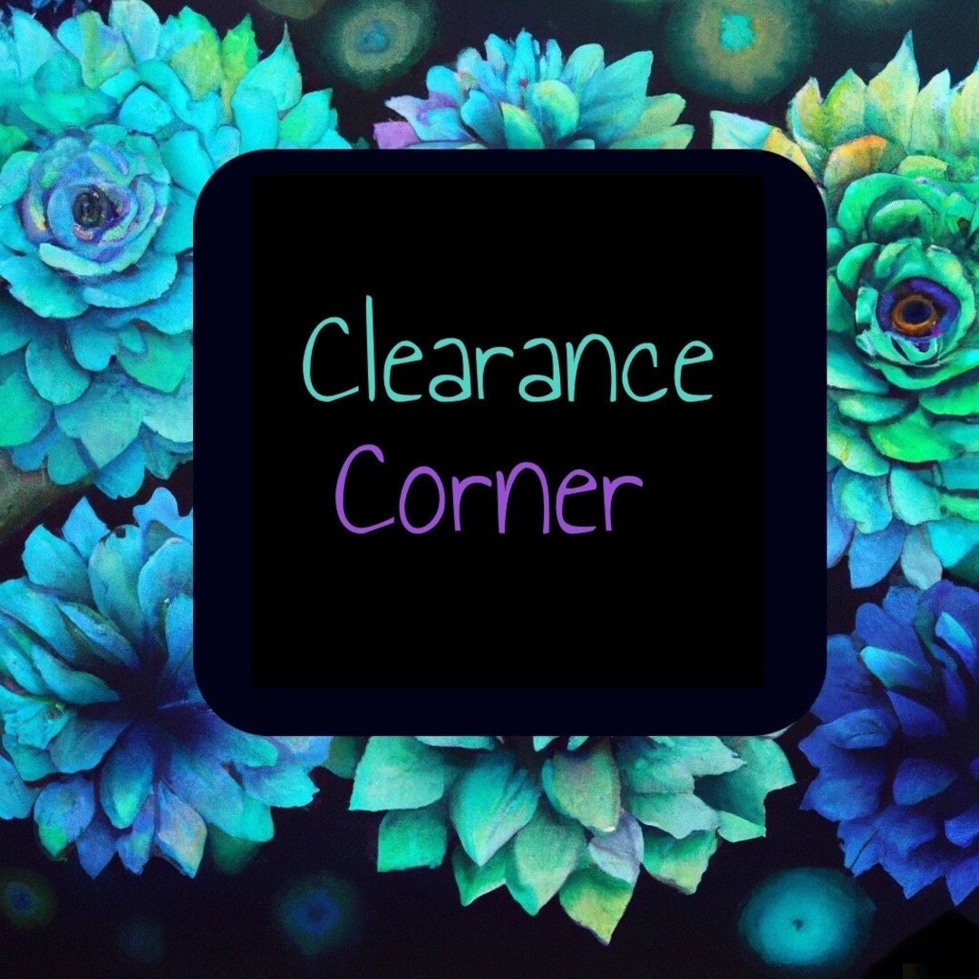 Clearance Corner (all Sales Final Read Description) - Etsy