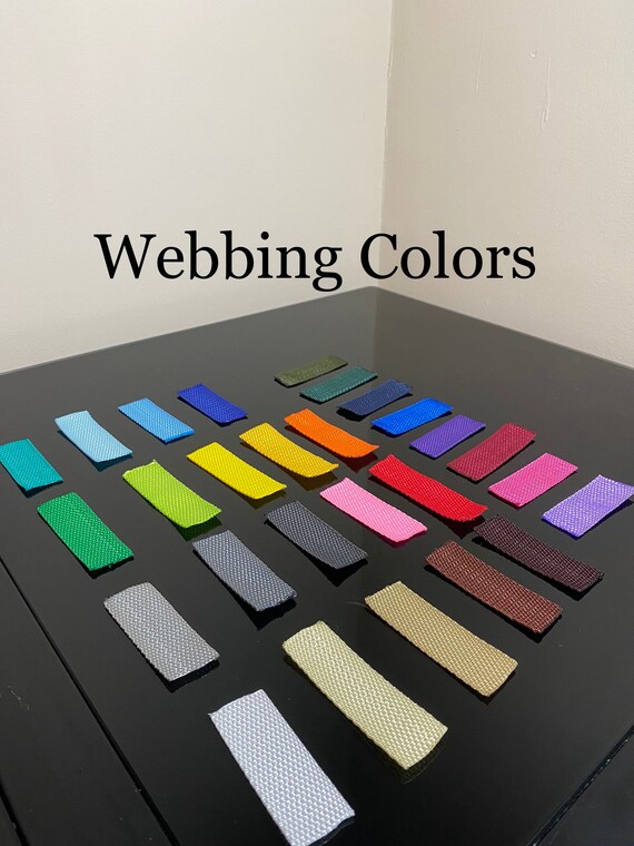 Webbing Colors - Etsy