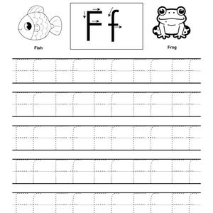 ABC Phonics Tracing: Handwriting Practice Sheets (digital Download) - Etsy