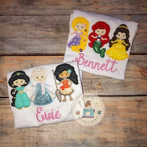 Princess Applique - Etsy