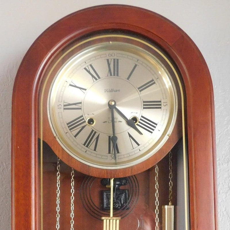 Antique Pendulum Wall Clock - Etsy
