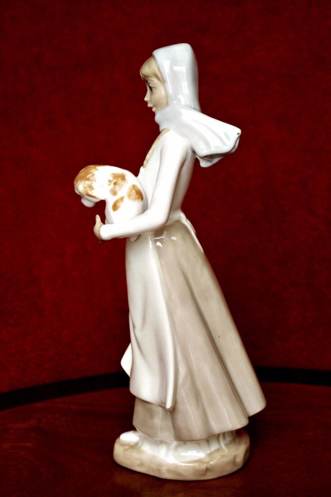 Vintage Casades Porcelain Girl Figurine Spain - Etsy