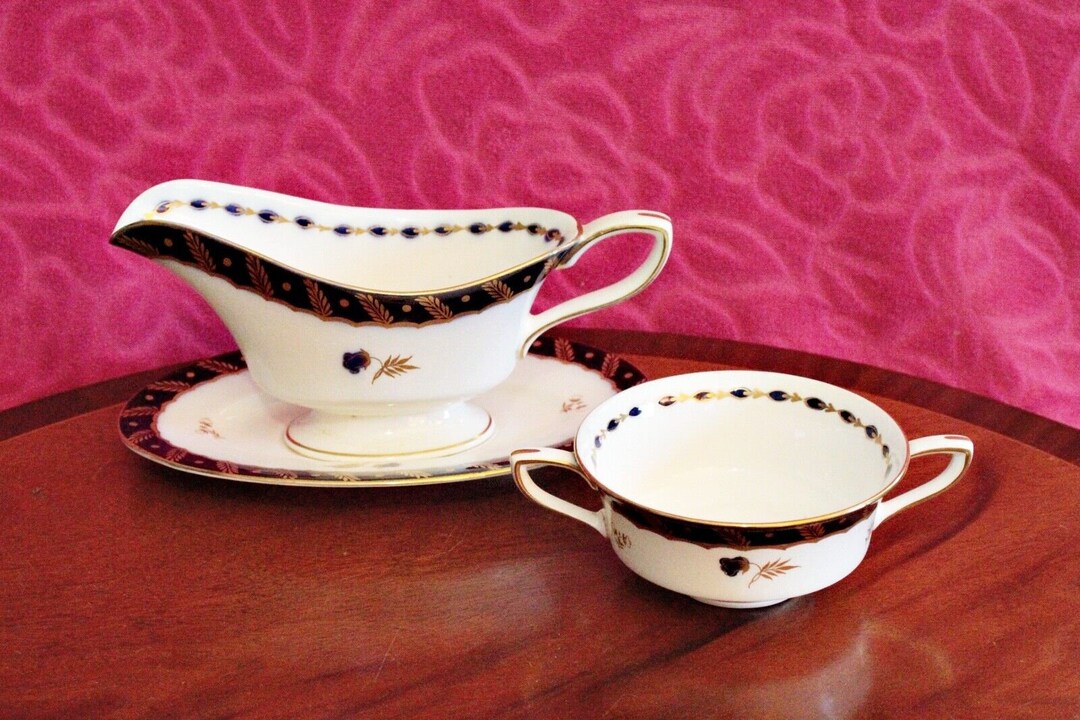 Antique 'georgian Reproduction of Early Royal Worcester 3 Pcs Set - Etsy