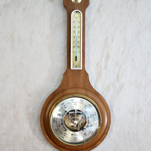 Antique Barometer German - Etsy