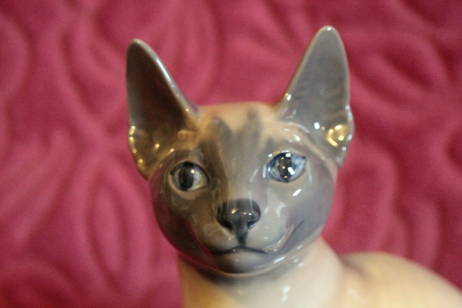 Royal Copenhagen Siamese Cat Model 3281 by Theodor Madsen - Etsy UK