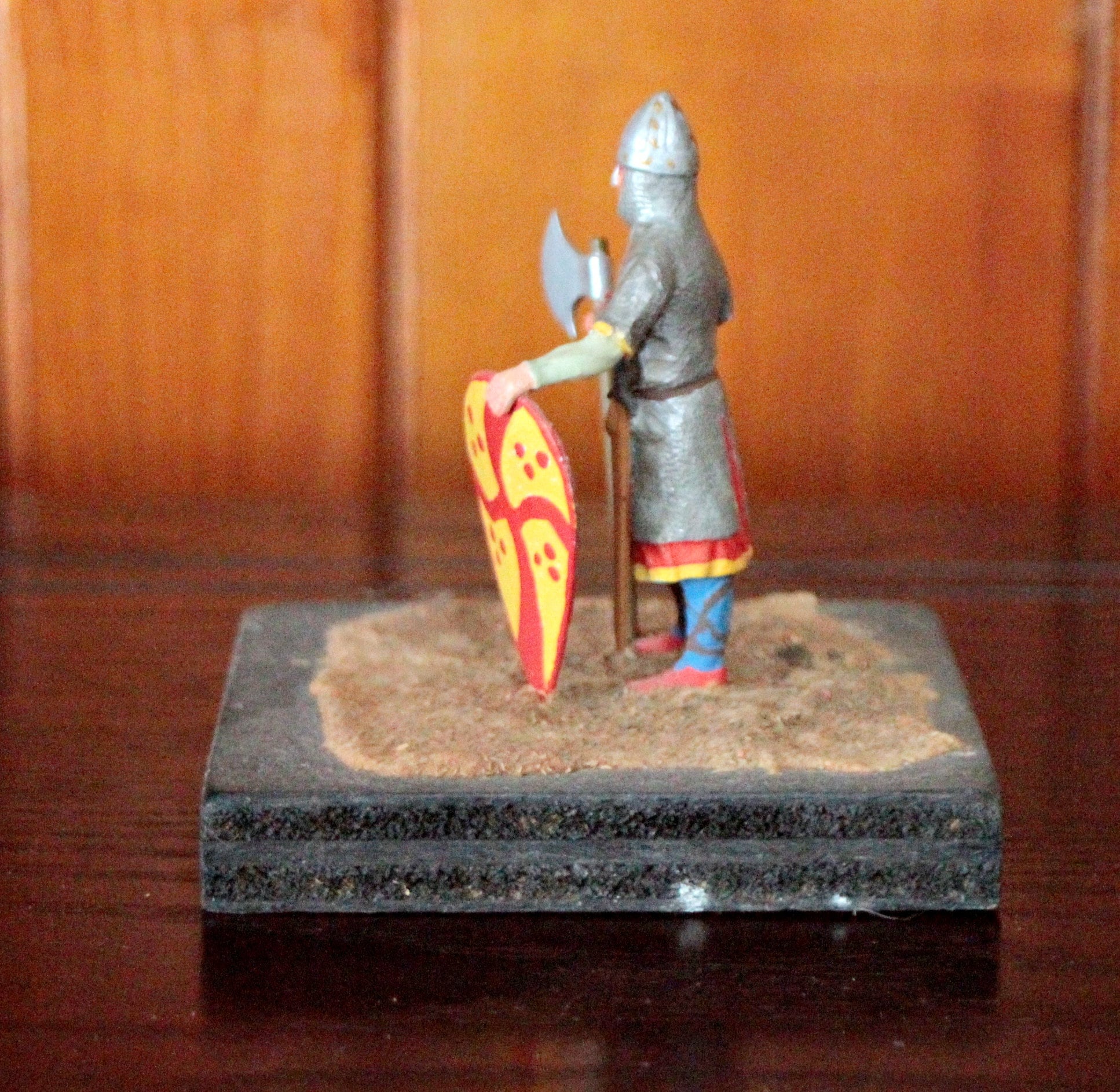 Vintage Medieval Knight Warrior, Tin Soldier on Wooden Basement - Etsy