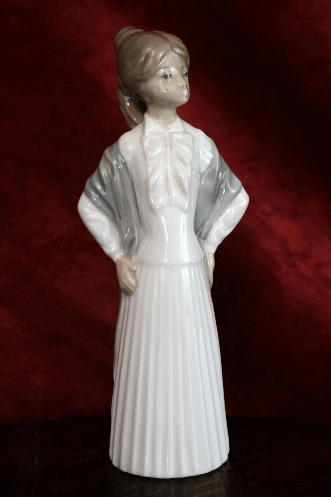 Vintage Casades Porcelain Girl Figurine, Spain - Etsy