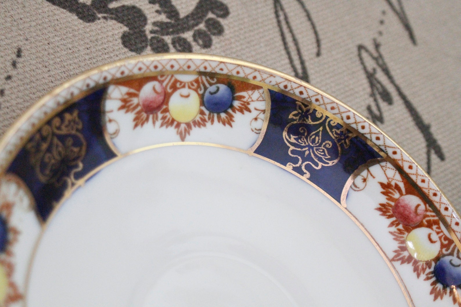 Antique English HJ Colclough Longton HJC Royal Vale Imari Tea/coffee ...
