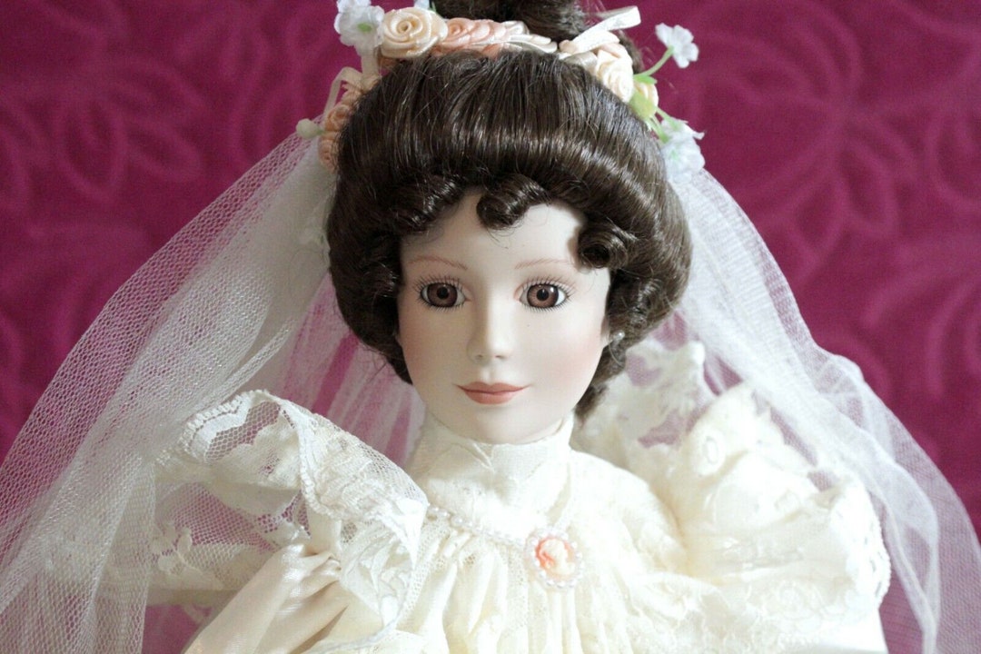 ASHTON DRAKE Bride Doll ELIZABETH 1900's Dress "from This Day Forward ...