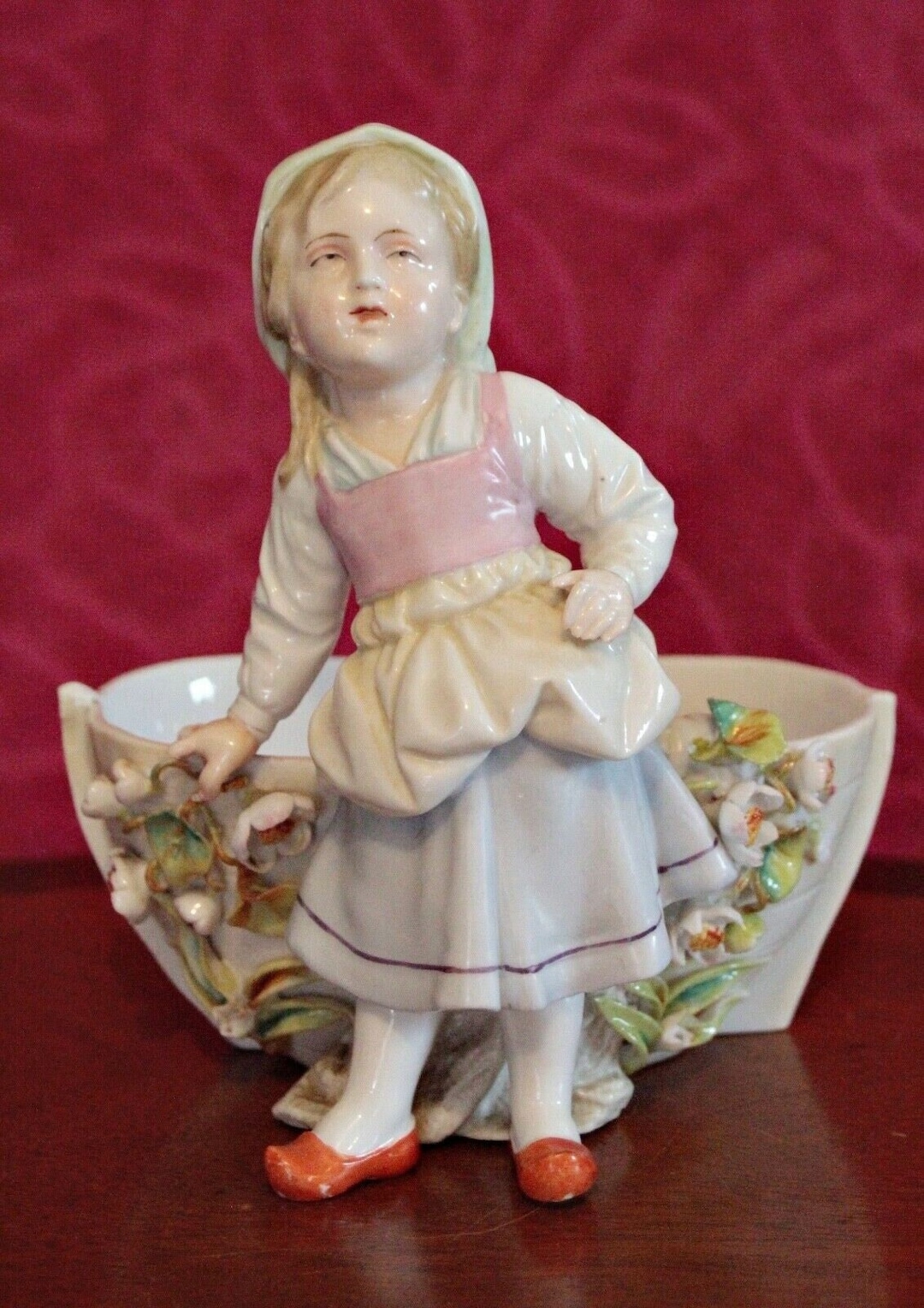 Antique English 19th Century Porcelain Lady Figurine - Etsy