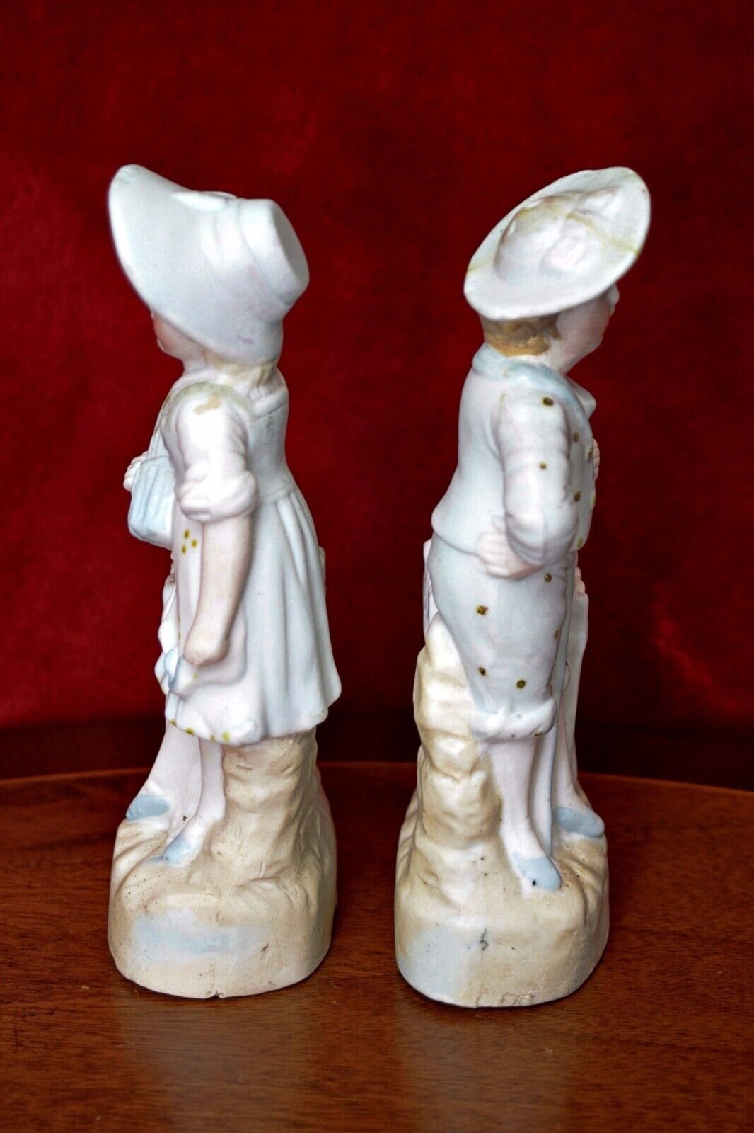 A Pair of Antique German Porcelain Figurines - Etsy