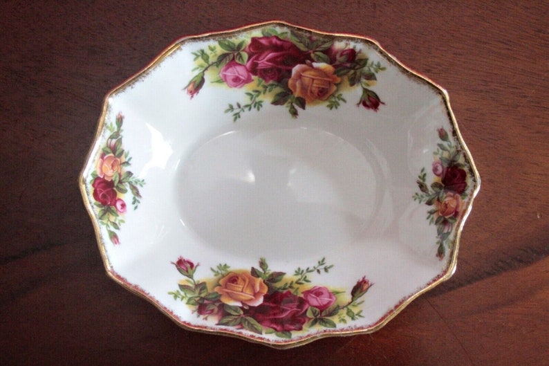 Vintage Royal Albert 'old Country Roses' Porcelain - Etsy