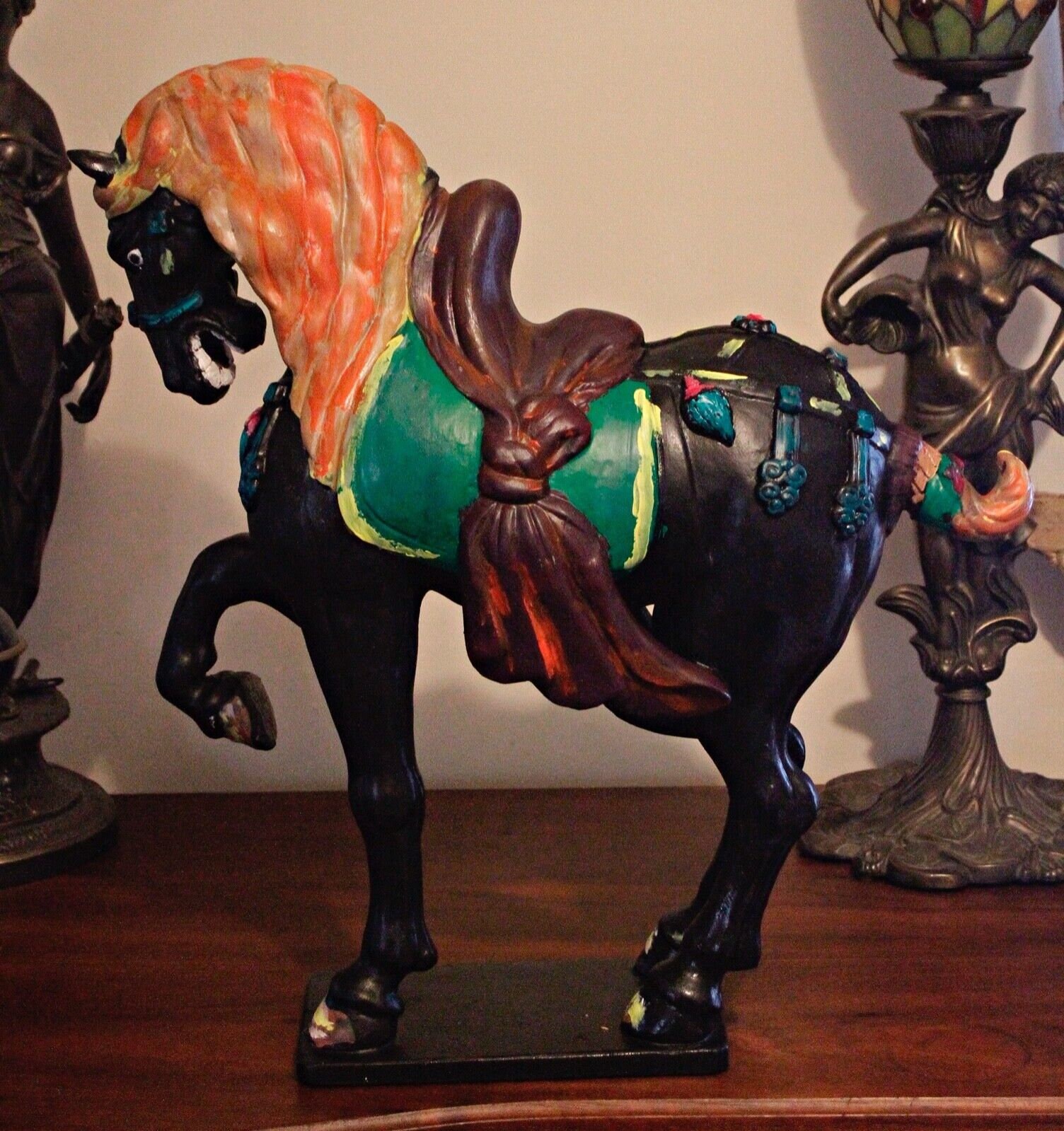 Pair of Large Rare Chinese Tang Dynasty Ceramic Horses - Etsy