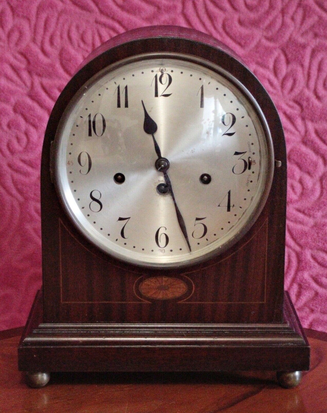 Antique German 'junghans' Bracket 8-DAY Mantel Clock With Westminster ...