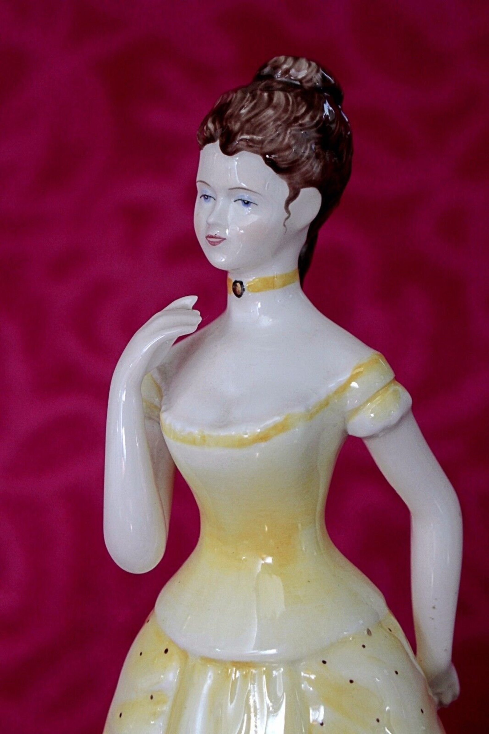 Vintage Coalport Porcelain Lady Figurine 'frances' - Etsy