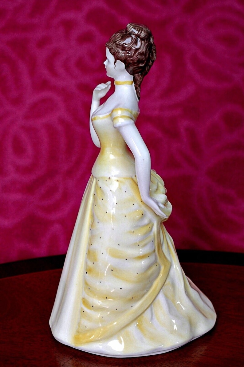 Vintage Coalport Porcelain Lady Figurine 'frances' - Etsy