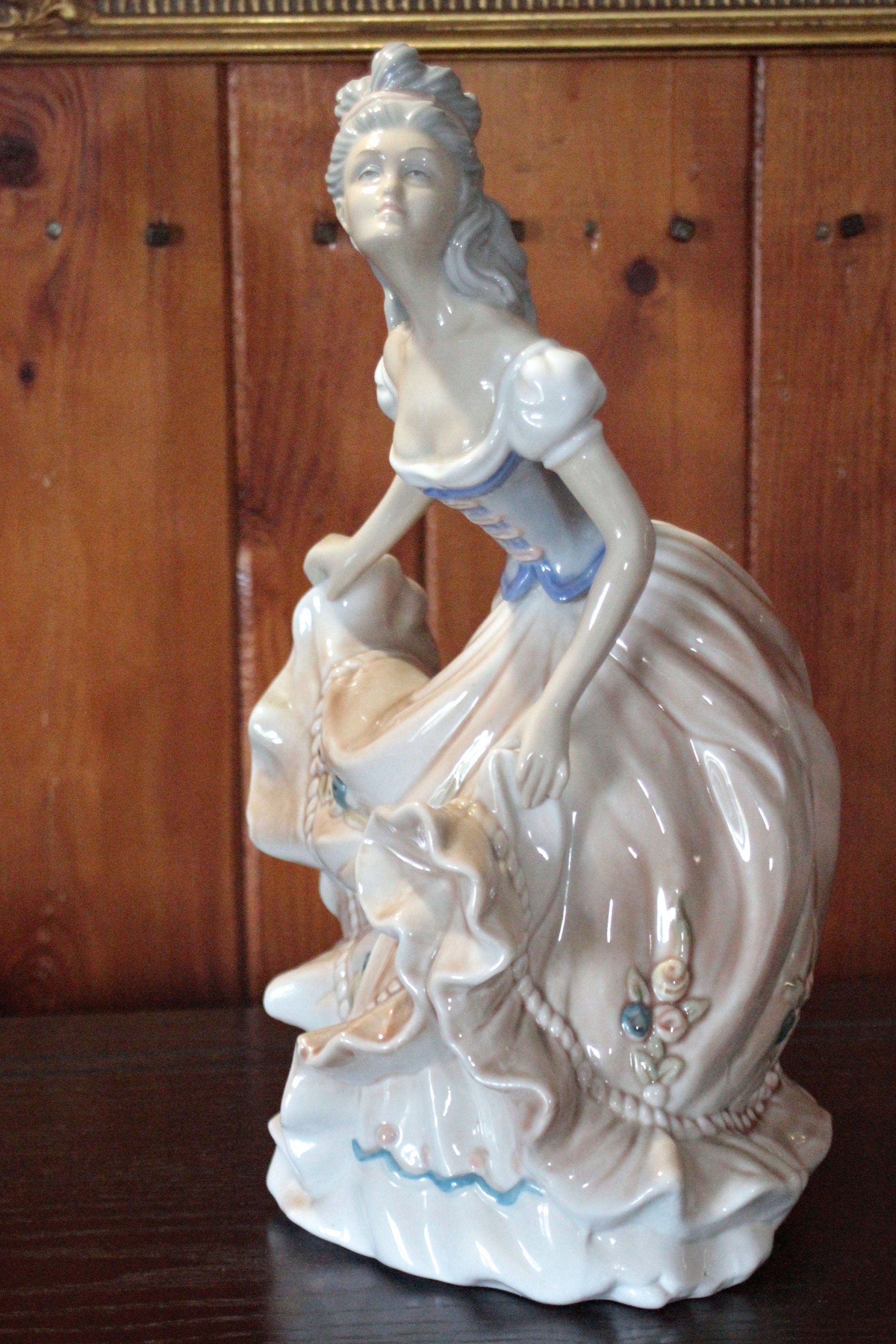 Vintage Large Spanish 'tengra' Porcelain Lady Figurine - Etsy