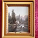 Antique German 19th Century F. Roner Oil on Board Painting 'tyrolean ...