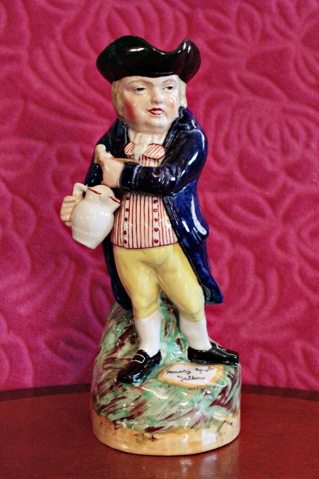 Antique Staffordshire 'hearty Good Fellow' Toby Jug - Etsy