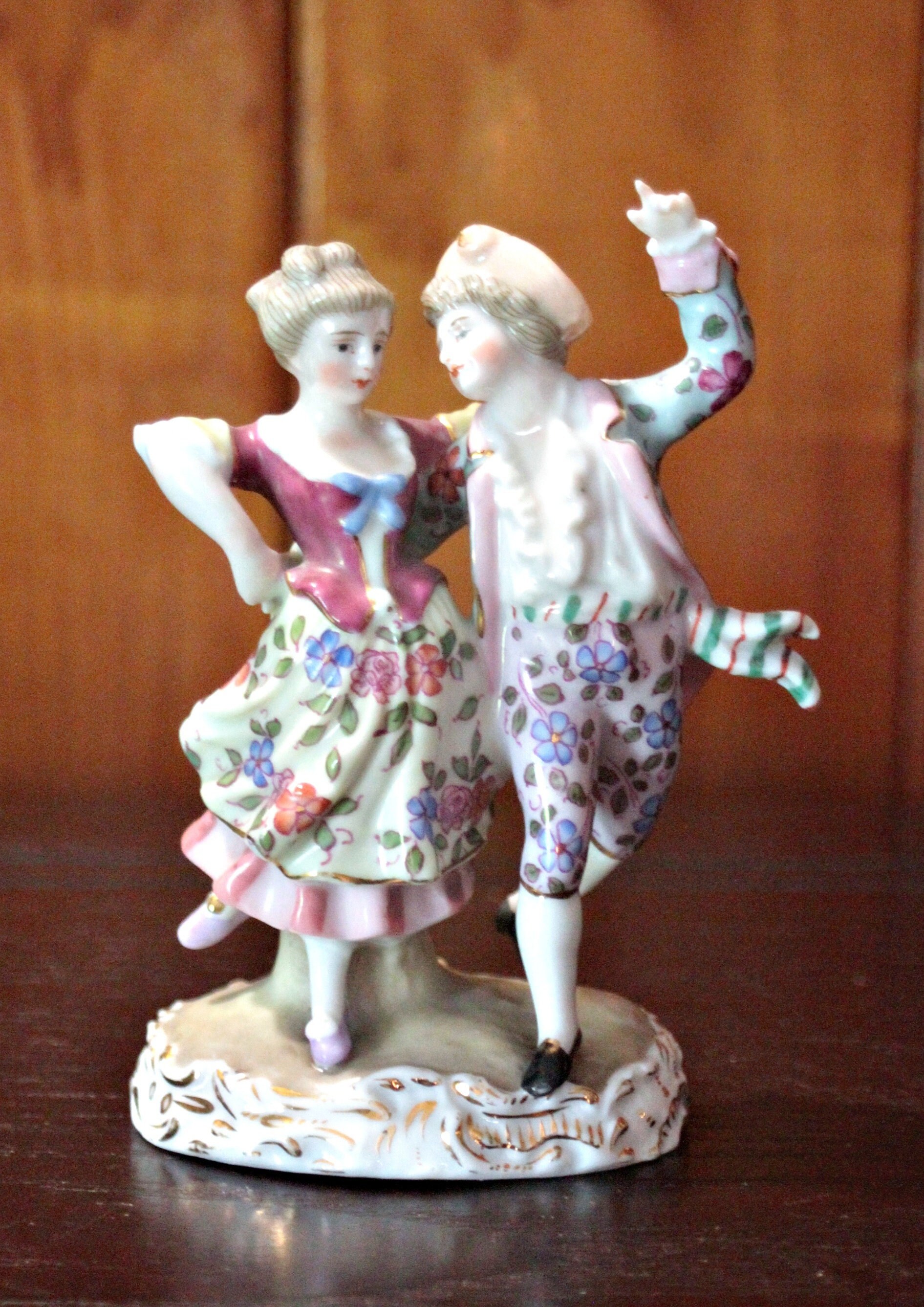Antique German 'sitzendorf' Porcelain Group Figurine, 1887-1900 - Etsy