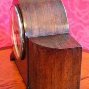 Vintage English 'anvil' 8-day Striking Mantel Clock, Made in Perivale ...