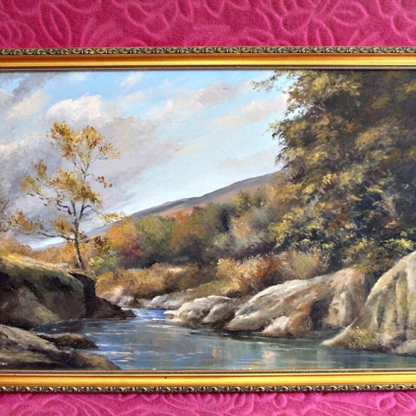 J Wilson Oil Painting - Etsy