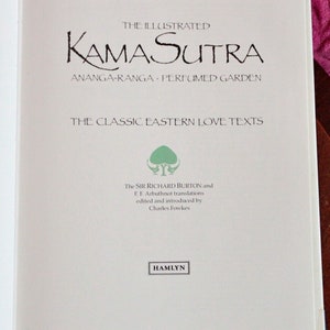 The Illustrated Kama Sutra Book - Etsy