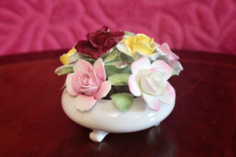 Vintage Royal Doulton Porcelain Flower Bouquet Figurine - Etsy