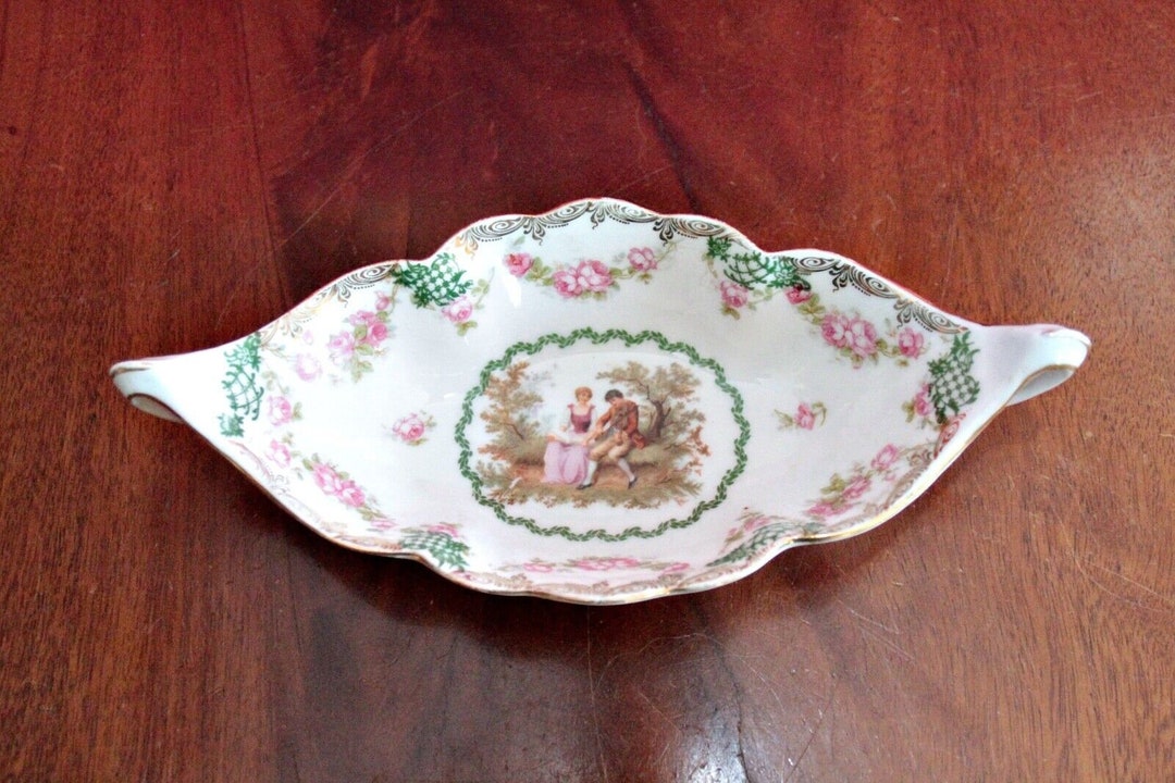 Antique Royal Vienna Porcelain Bon Bon Dish - Etsy