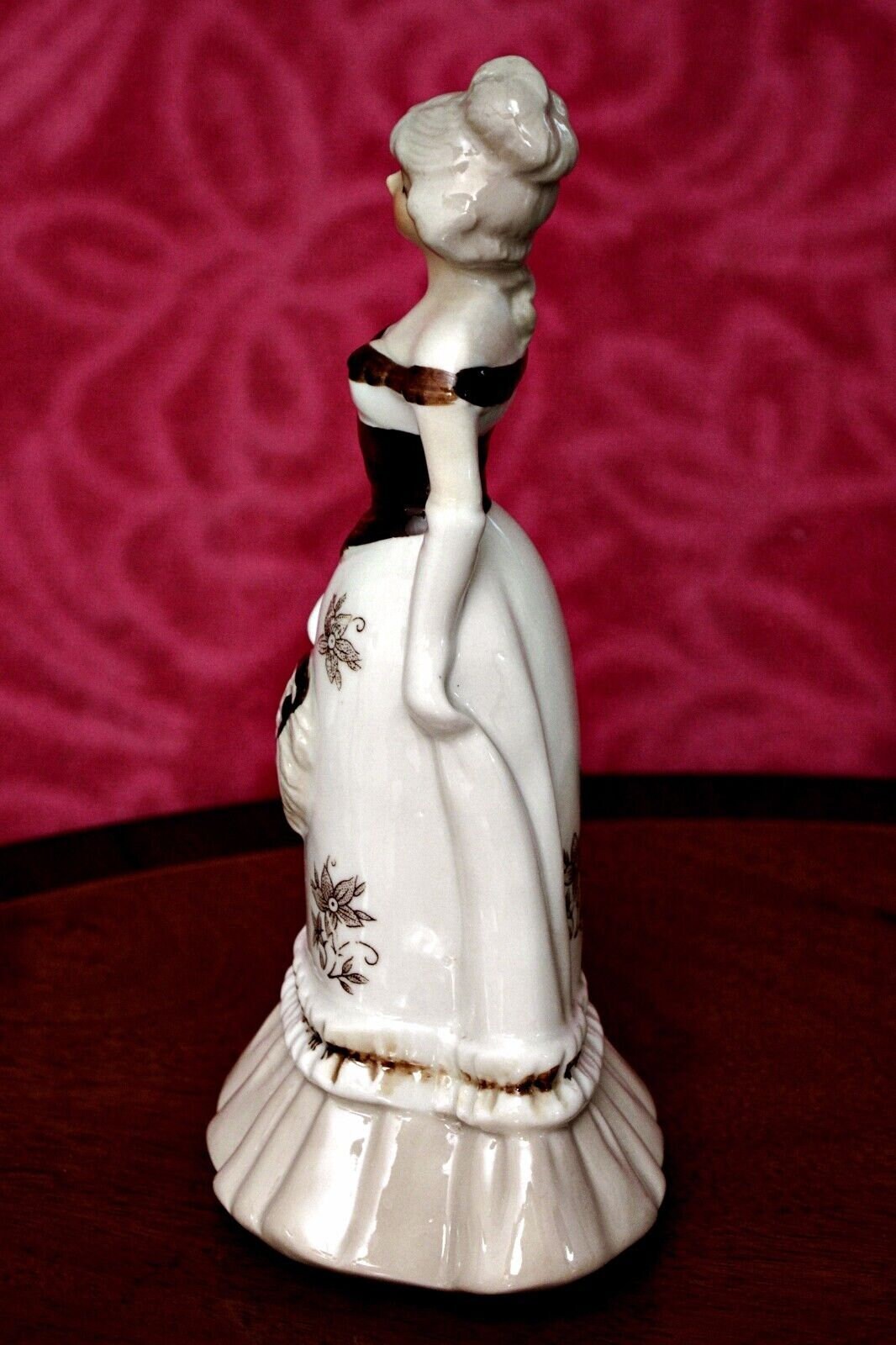 Vintage Porcelain Lady Figurine - Etsy