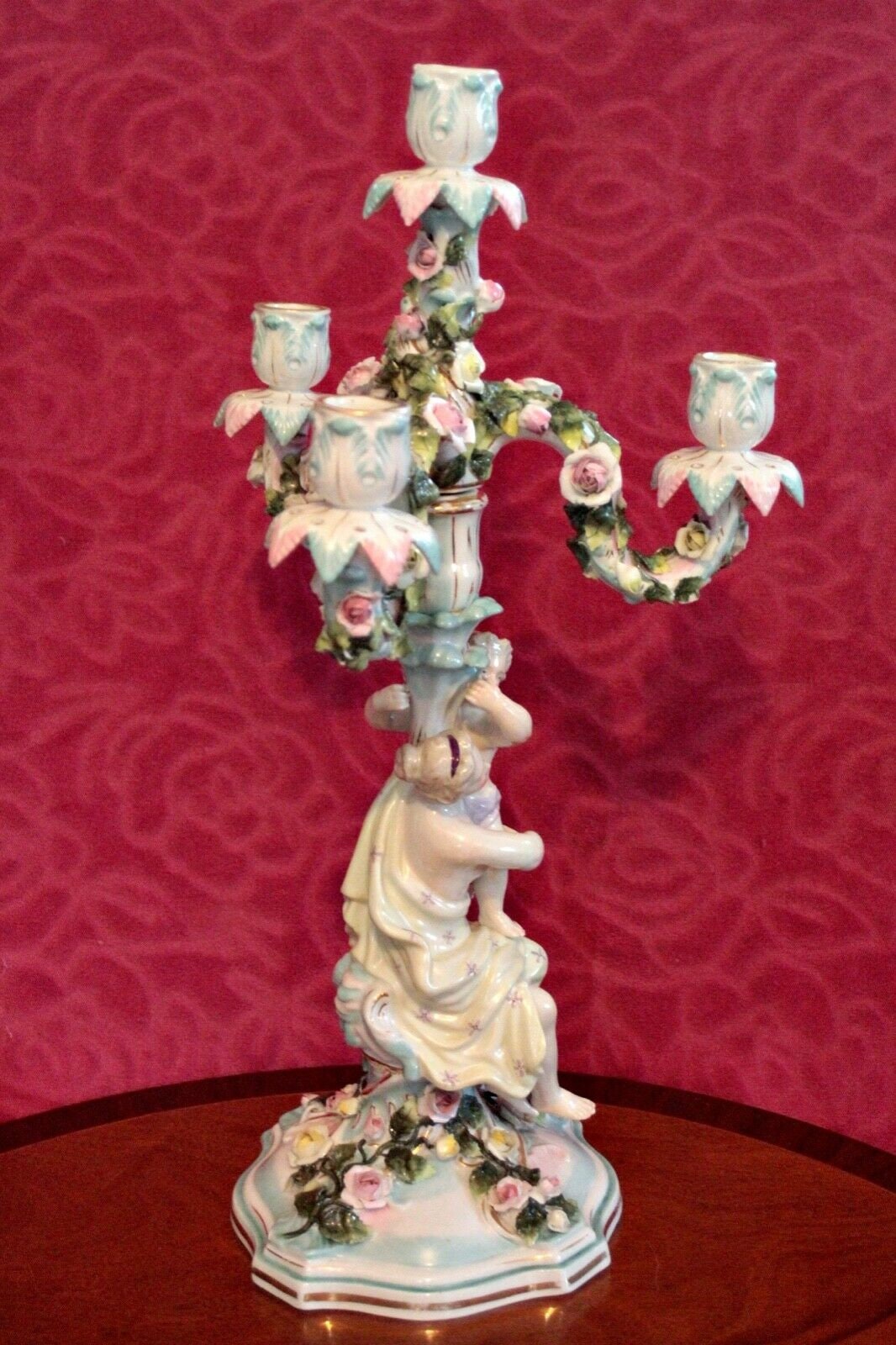 Antique German 'sitzendorf' Figural Porcelain - Etsy