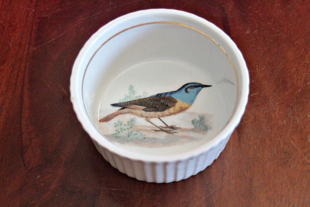 Vintage Lourioux Le Faune Fireproof Porcelain Preservatives Dish - Etsy