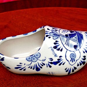 Vintage Ceramic Shoe, Holland - Etsy