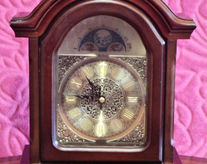 1960s Peter High Quality Table Clock, Vintage Mechanical Wind-up Clock ...