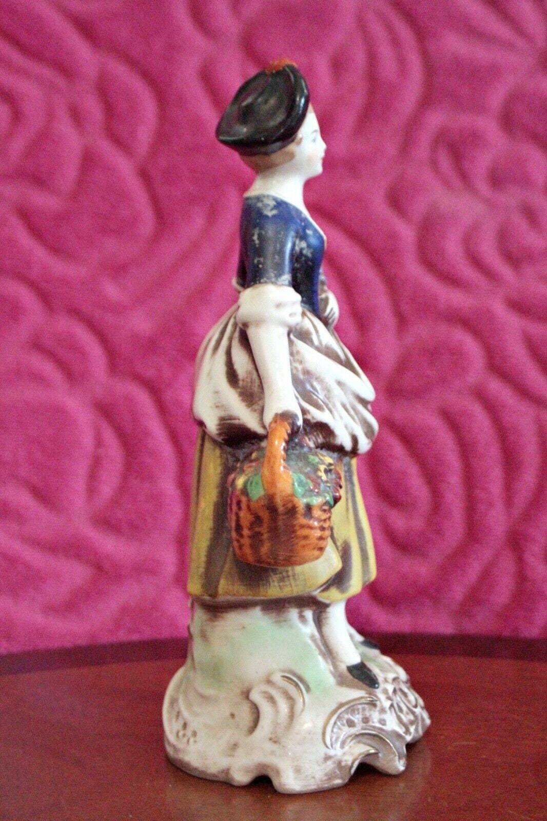 Vintage German GOEBEL Lady Porcelain Figurine 'flower - Etsy