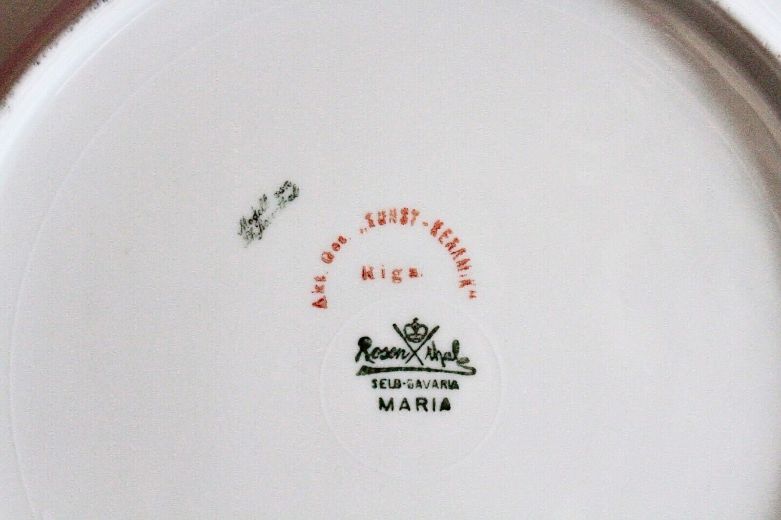 Antique Large Collectable Rosenthal Selb Bavaria Maria Serving Plate - Etsy