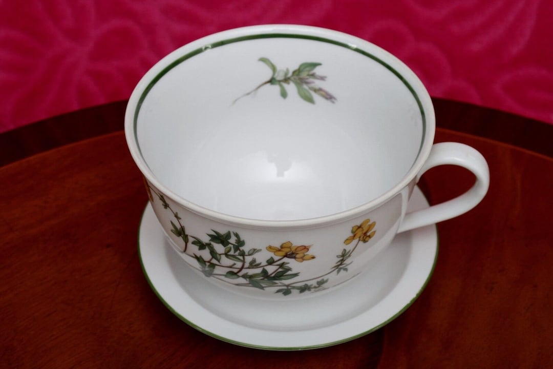 Vintage Seltmann Weiden Bavaria W. Germany Large Cup and Saucer - Etsy