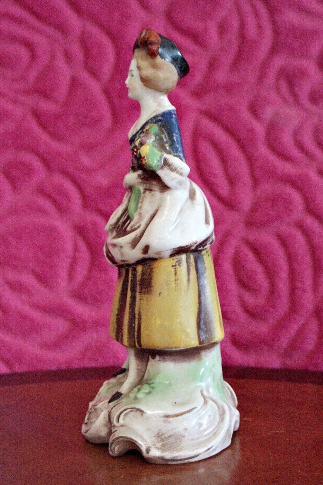 Vintage German GOEBEL Lady Porcelain Figurine 'flower - Etsy