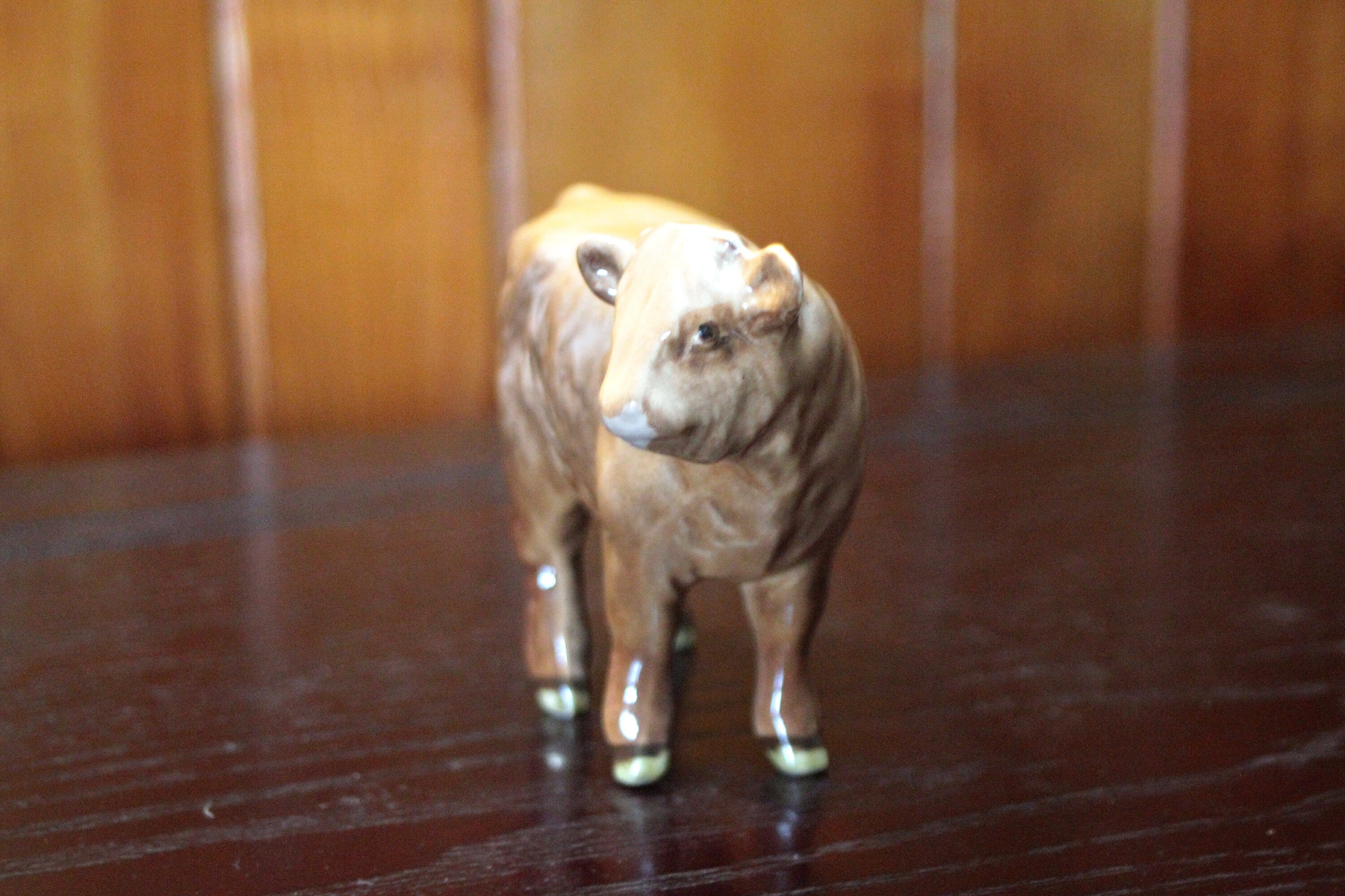 Vintage John Beswick Porcelain Calf Figurine - Etsy