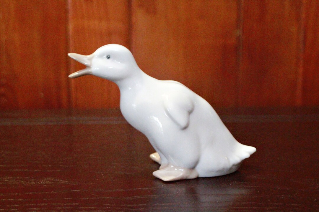Vintage Spanish 'nao - Lladro' Goose Figurine - Etsy