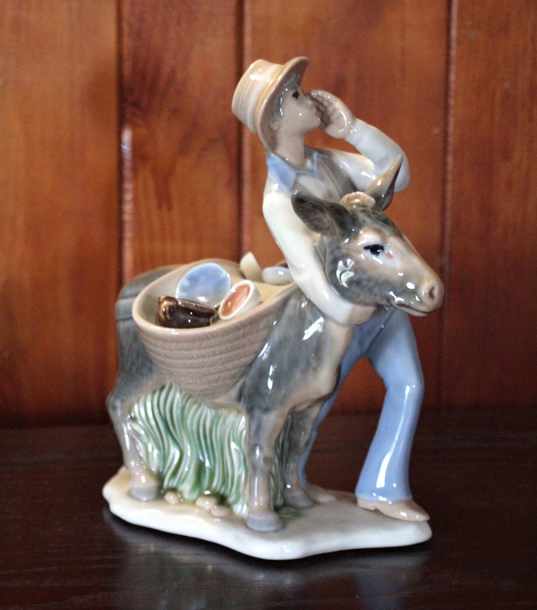 Vintage Italian Porcelain Figurine - Etsy