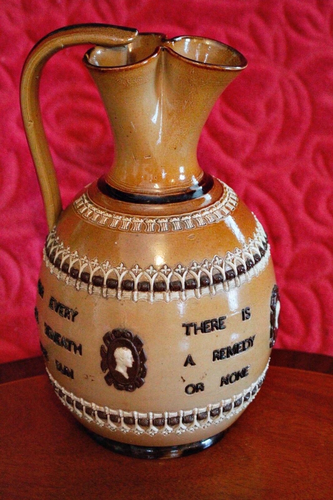 Antique Rare DOULTON LAMBETH Stoneware Motto Puzzle Jug,1881 – 1910 - Etsy